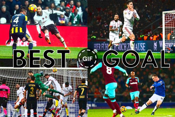 TOP 10 Gifs - 2017/18 Stunning Goals