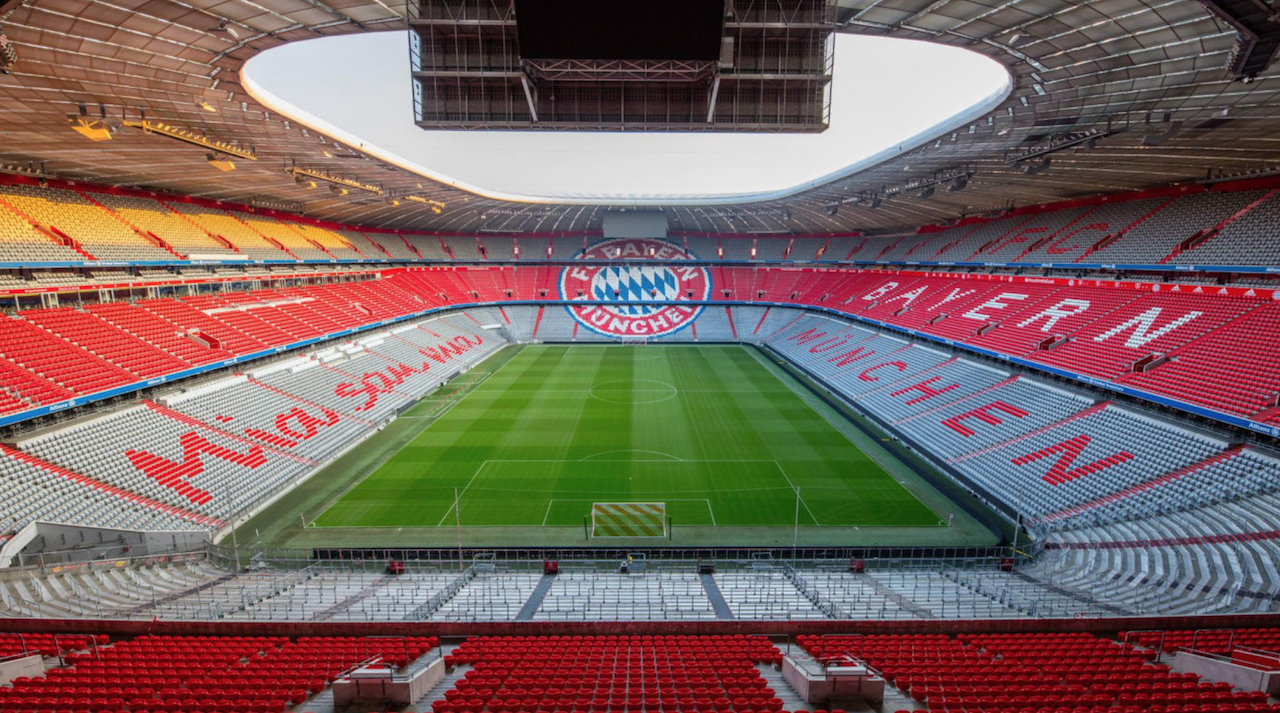 FC Bayern unveiled the new Allianz Arena