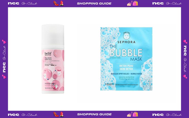 Bubble mask, the "bubbling" face mask