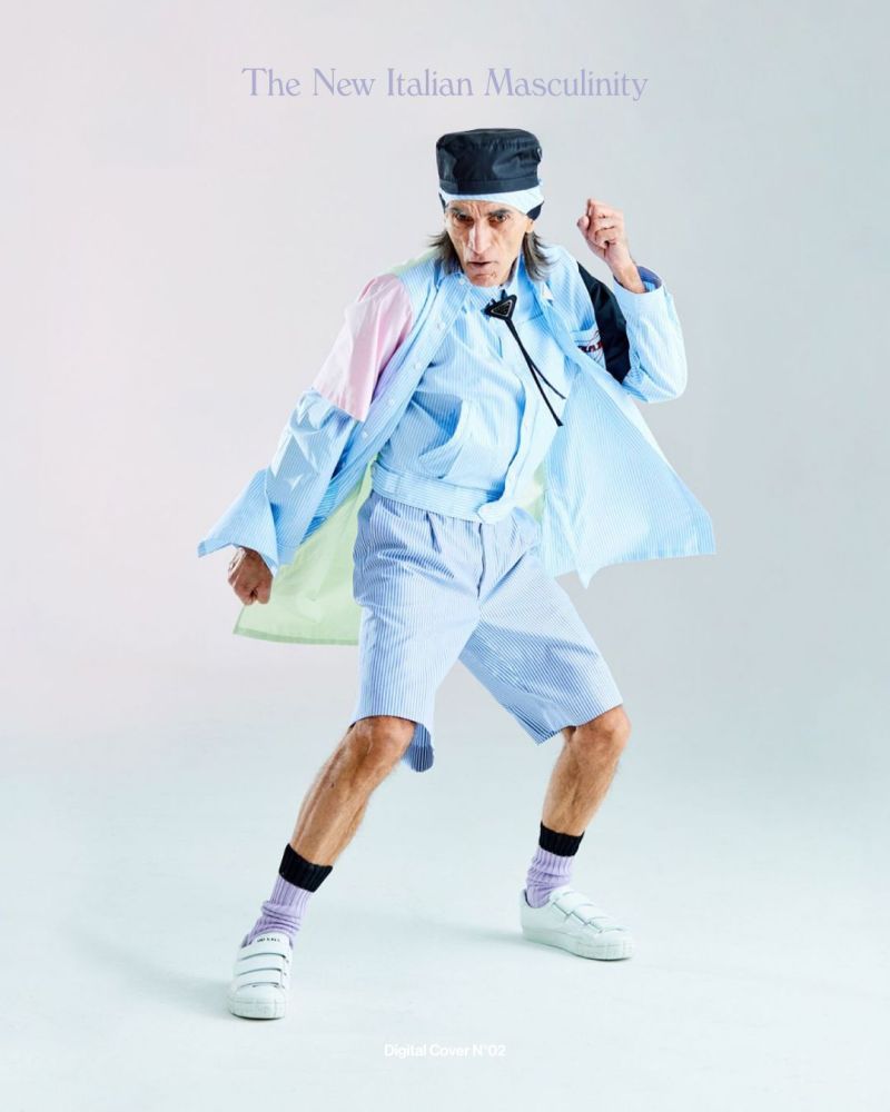 The New Italian Masculinity - nss magazine Digital Cover N.02