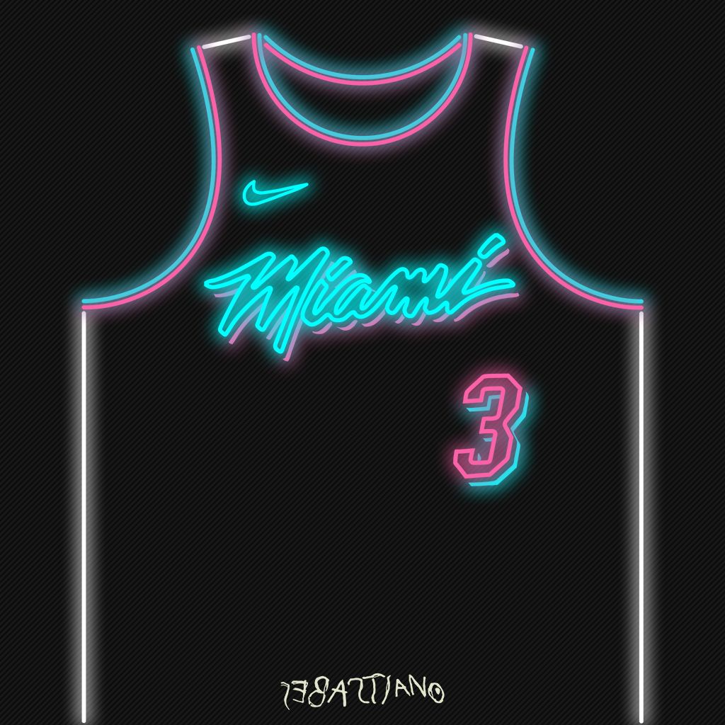 The design of the shirts illuminated by neon lights - nss sports