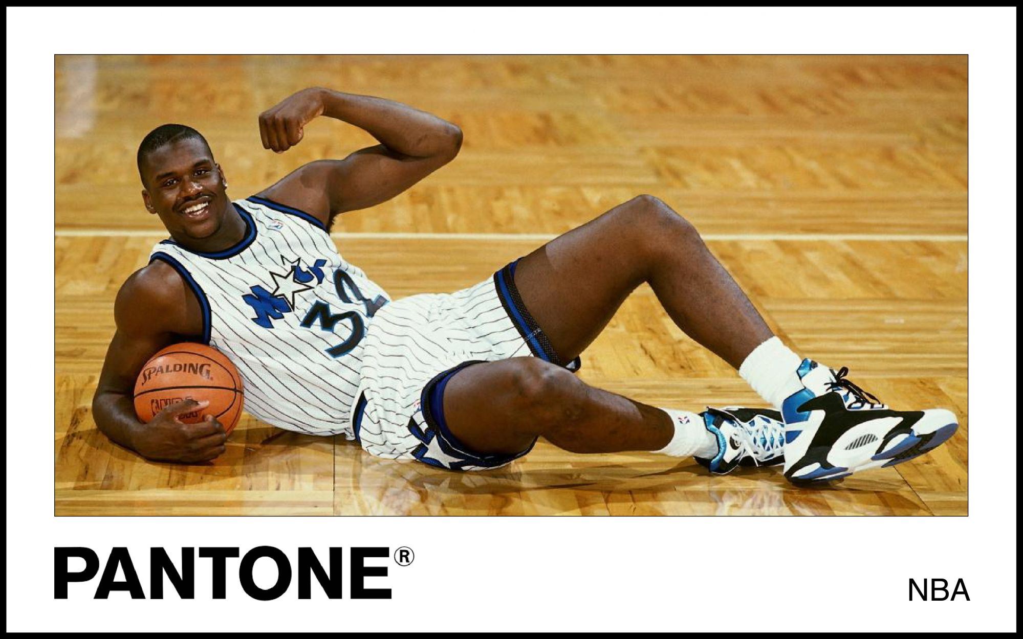 The Pantone colors of the NBA jerseys