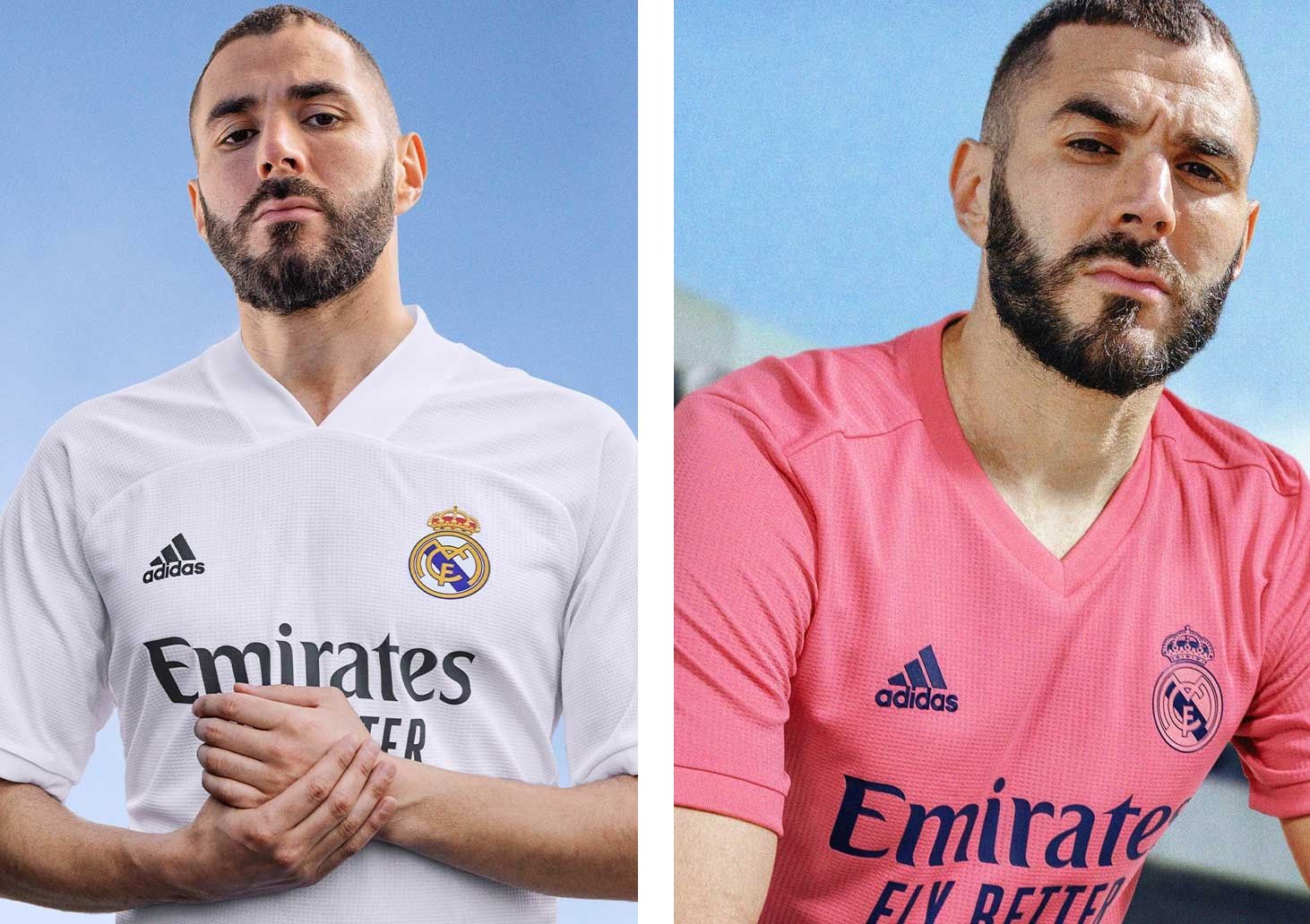 The new adidas home and away jerseys of Real Madrid - nss sports