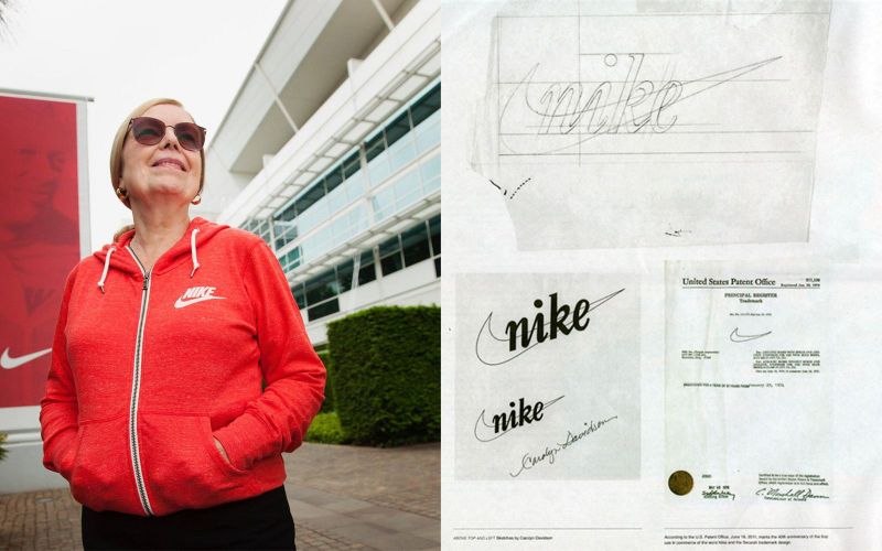 Carolyn Davidson, the woman who designed the Swoosh logo - nss G-Club