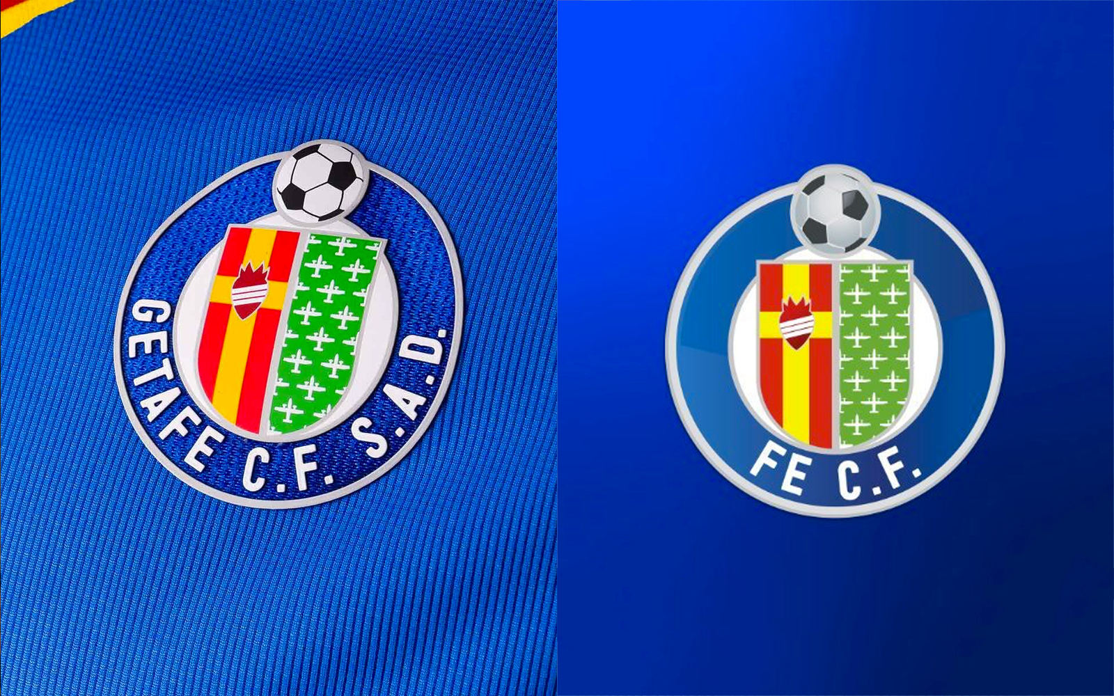 What is happening to Getafe logo?