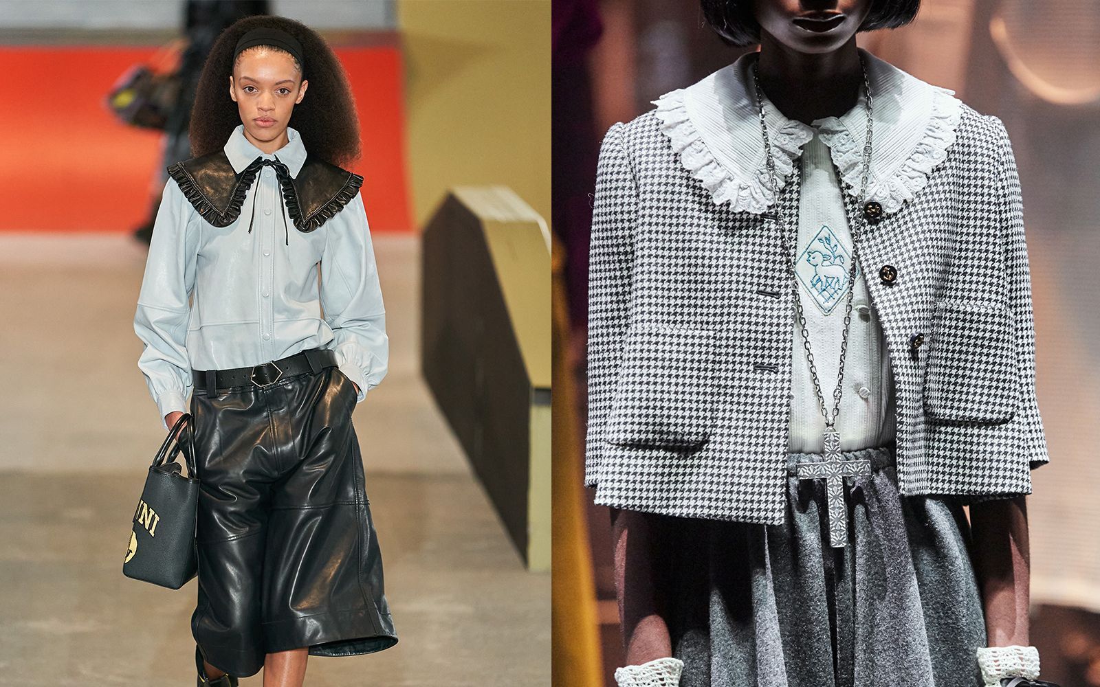 The accessory trends of Fall-Winter 2020: maxi collars