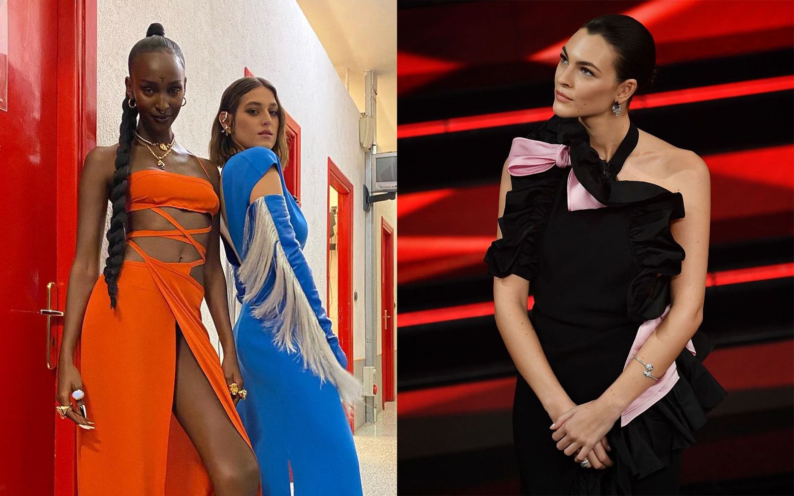 Sanremo 2021: the best outfits and beauty looks of the third evening