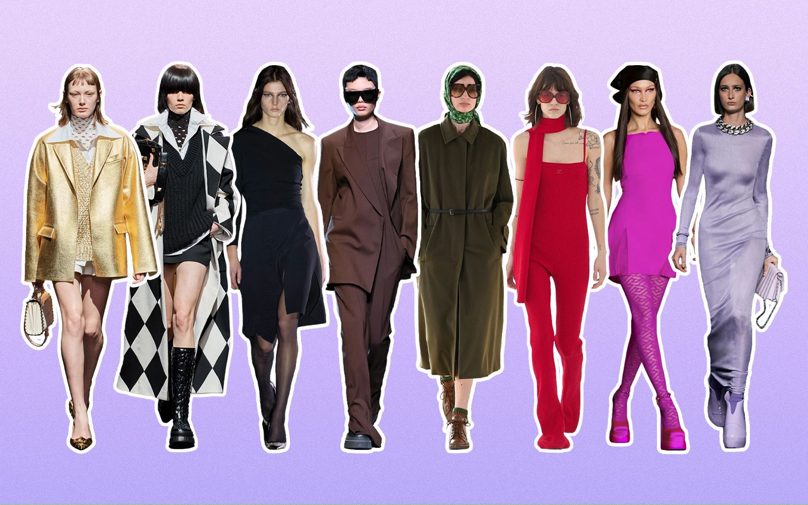 The colors of Fall/Winter 2021 in fashion