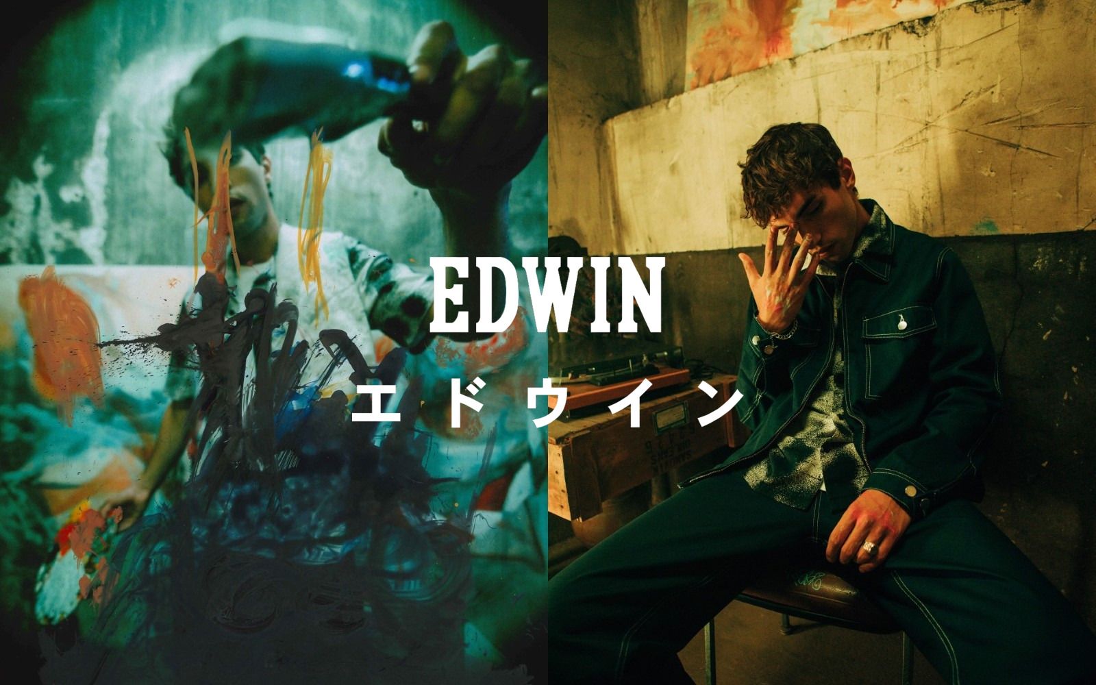 L’estetica militare della collezione SS21 di Edwin