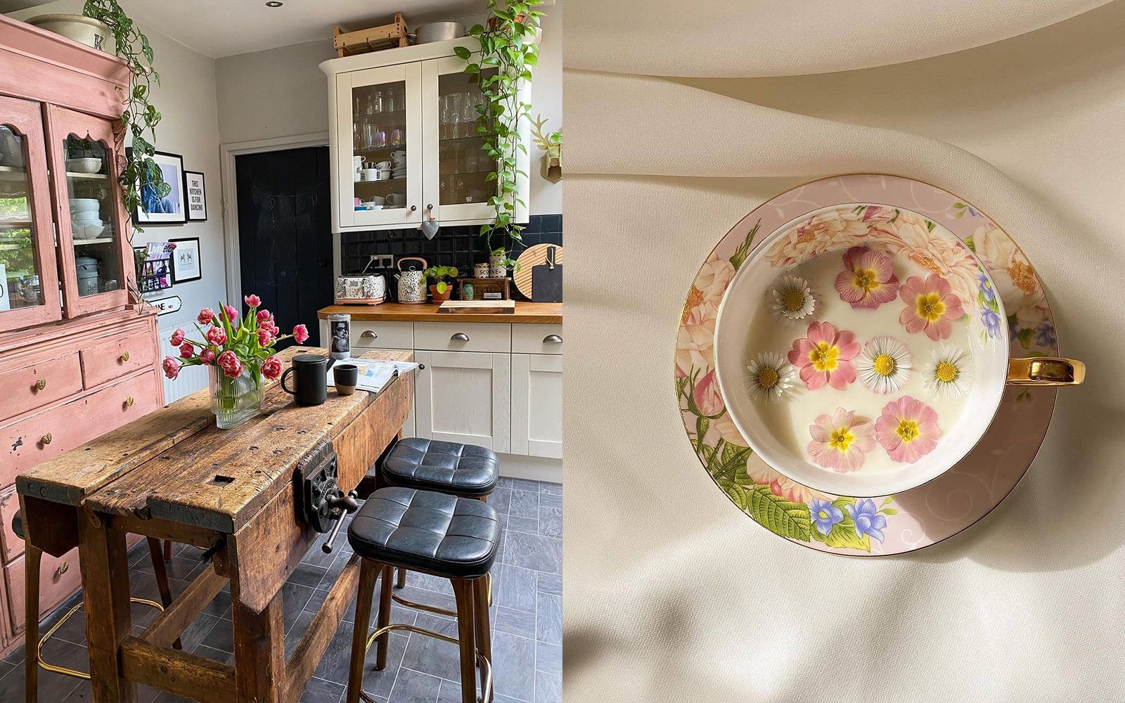 Cottage-core: from fashion to home decor