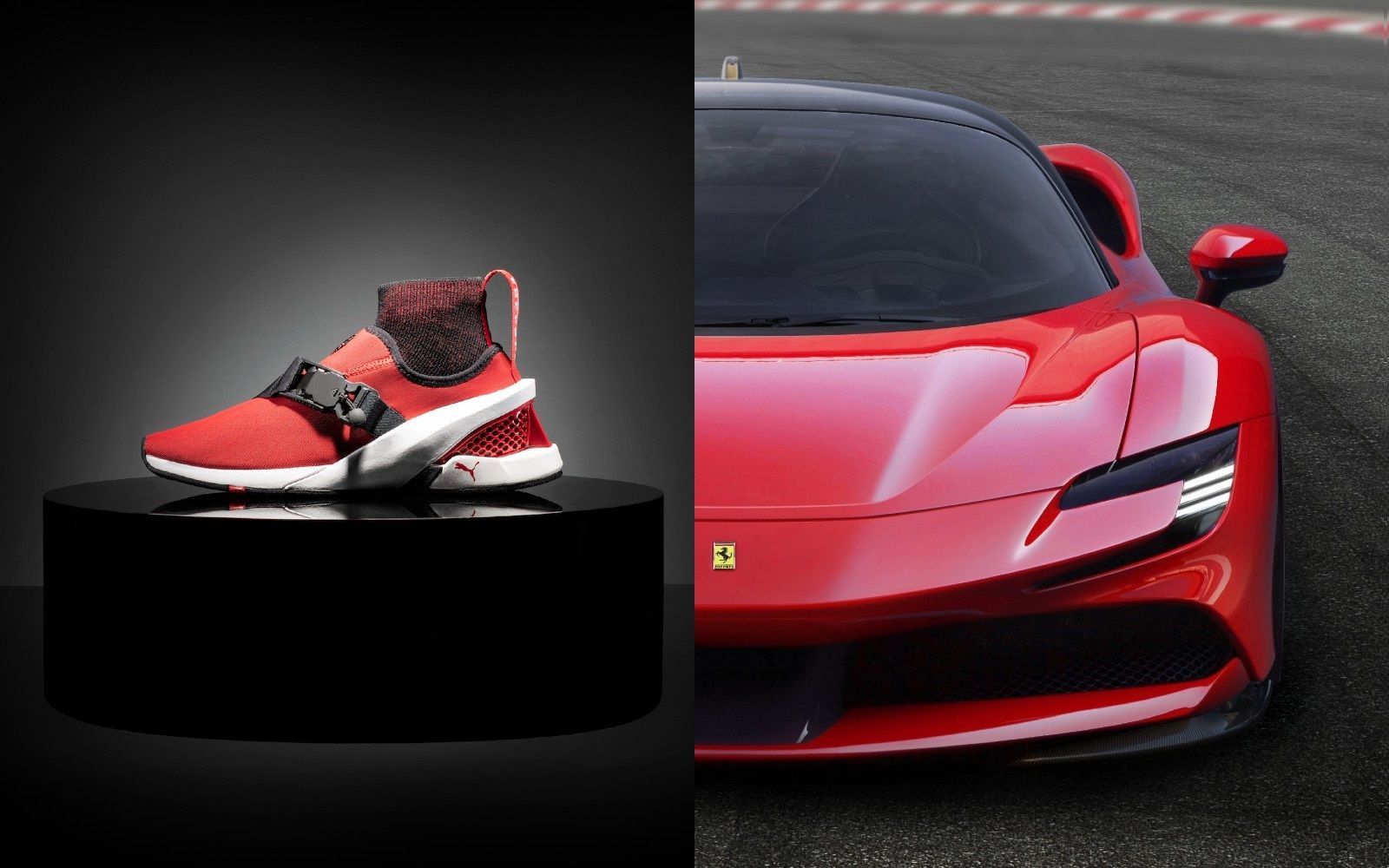 Puma Ferrari Car Puma's Latest Sneakers Take Inspiration From The
