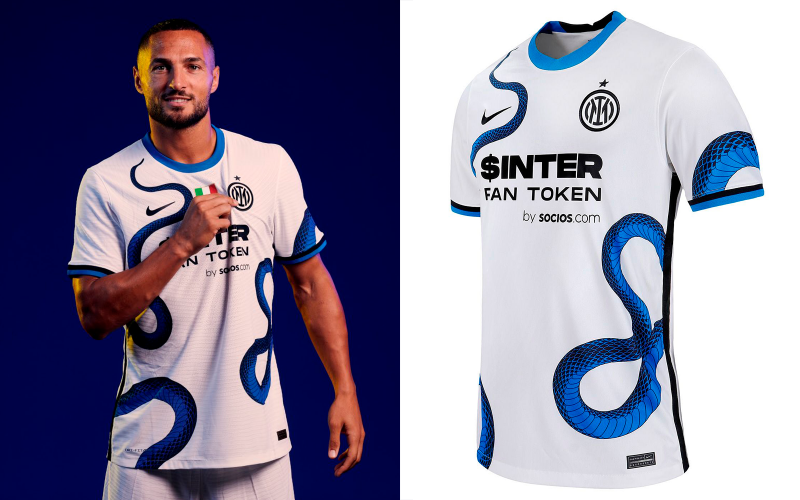 The new Inter 2021-22 away kit by Nike
