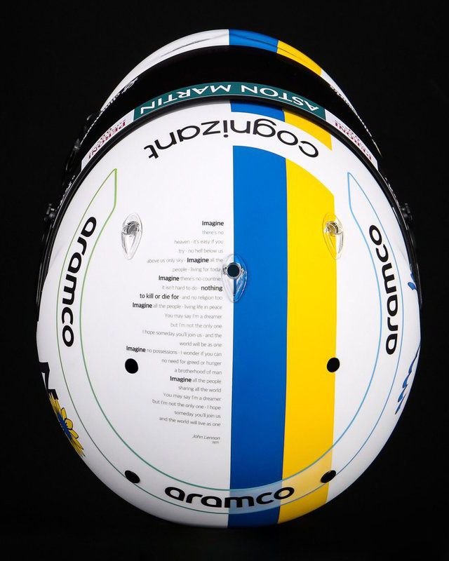 The helmet is becoming the creative space of Formula 1 - nss sports
