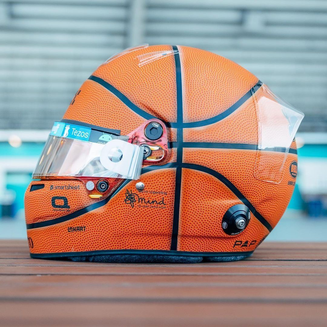 The helmet is becoming the creative space of Formula 1 - nss sports