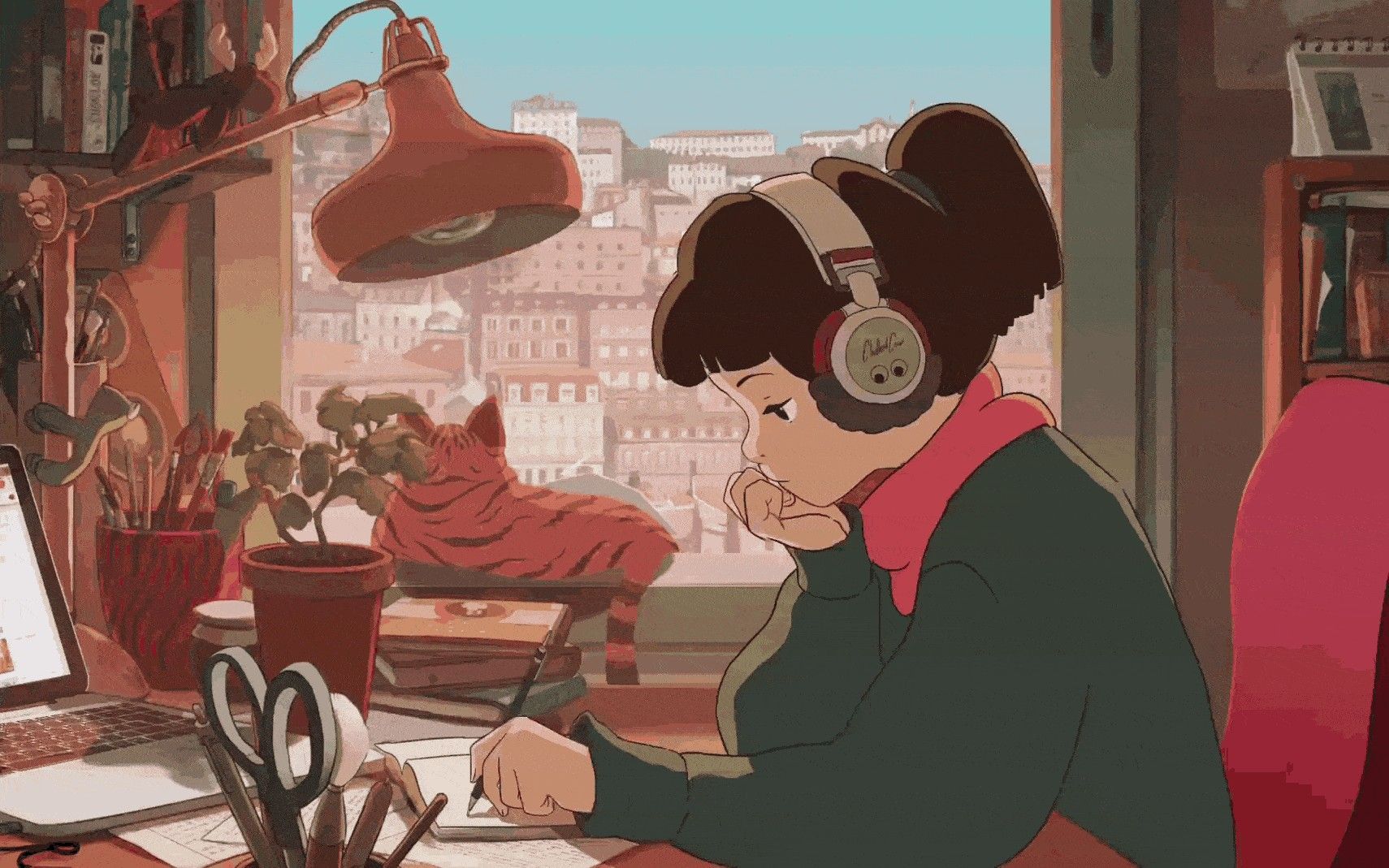 A brief history of the Lofi Girl, the melancholic icon of the Gen Z