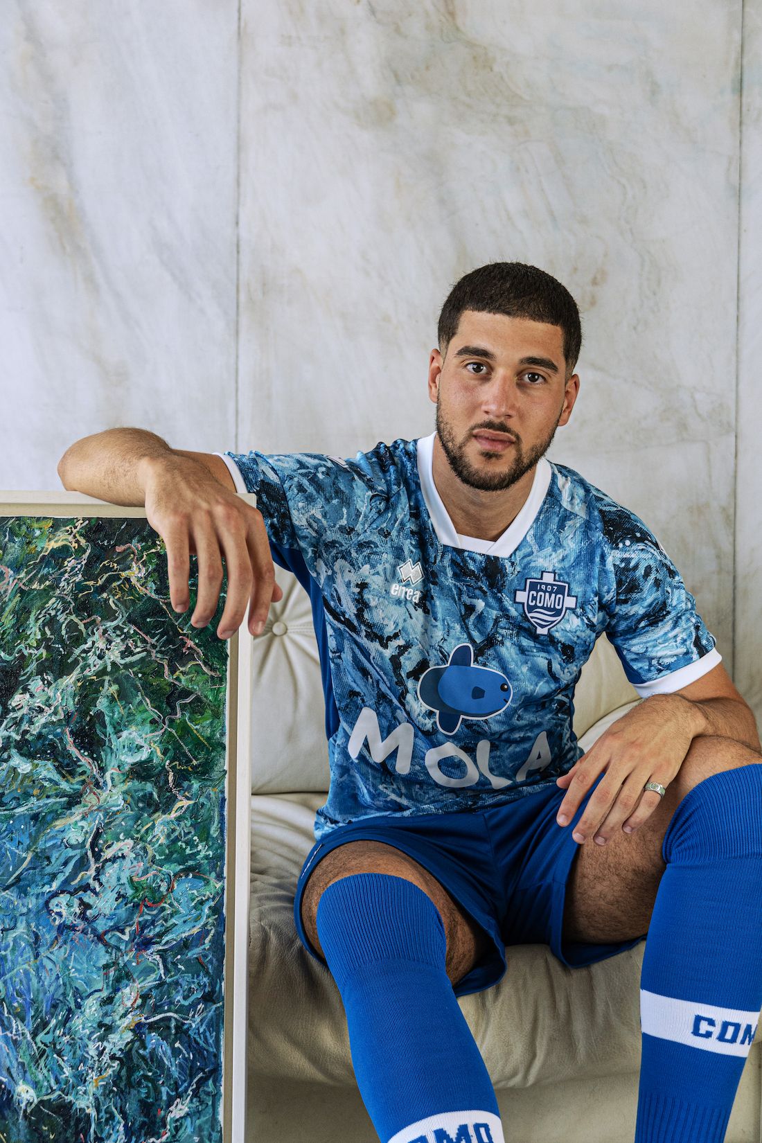 The new Como jersey inspired by the lake - nss sports