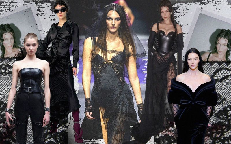 The sensual dualism of Gothic Chic
