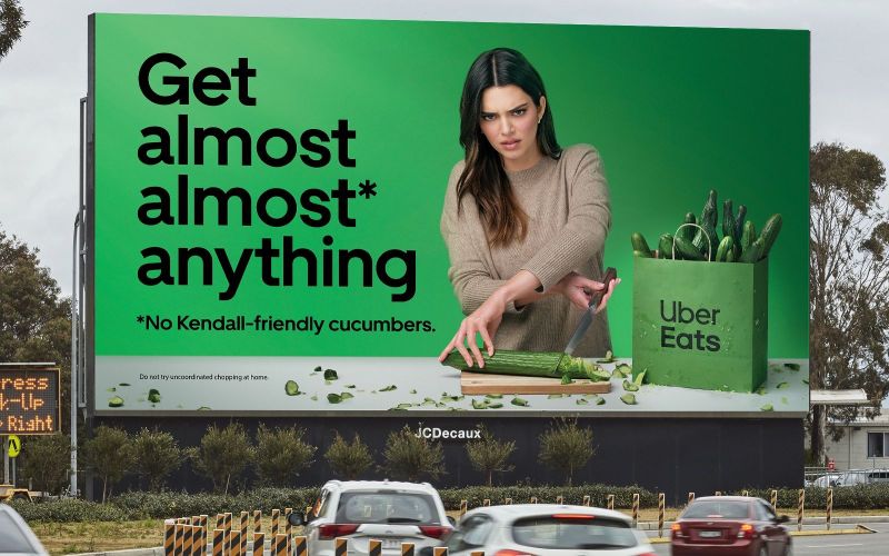 Kendall Jenner cucumber: the meme and the ad for Uber - nss G-Club