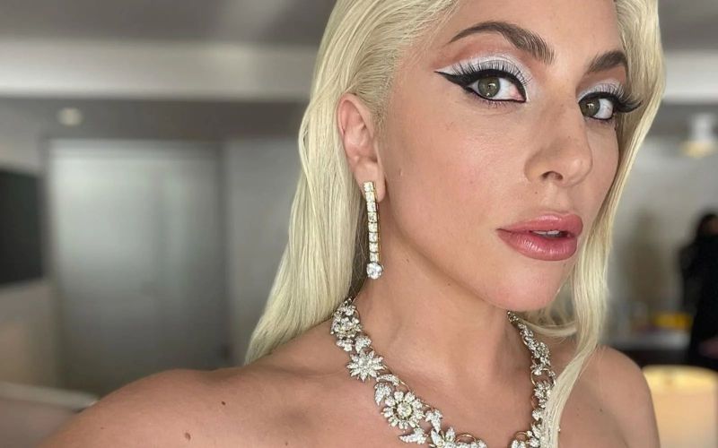 Lady Gaga created the first kiss-proof lip gloss