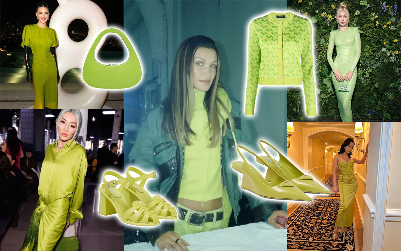 Color trend SS23: lime green