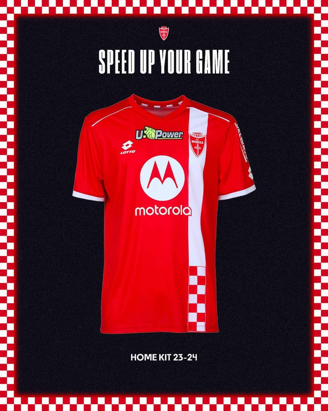 Monza's new 2023-2024 jersey - nss sports