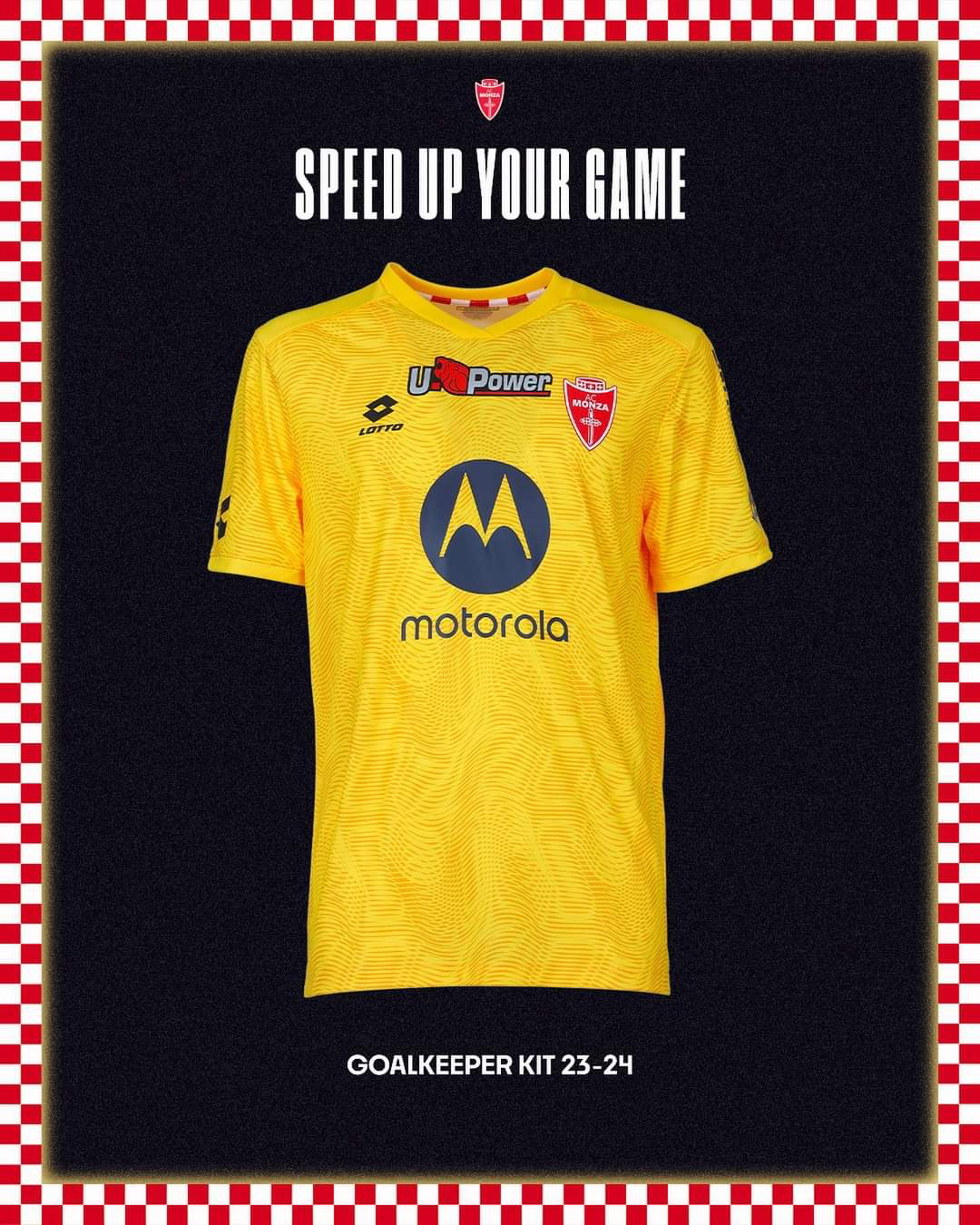 Monza's new 2023-2024 jersey - nss sports
