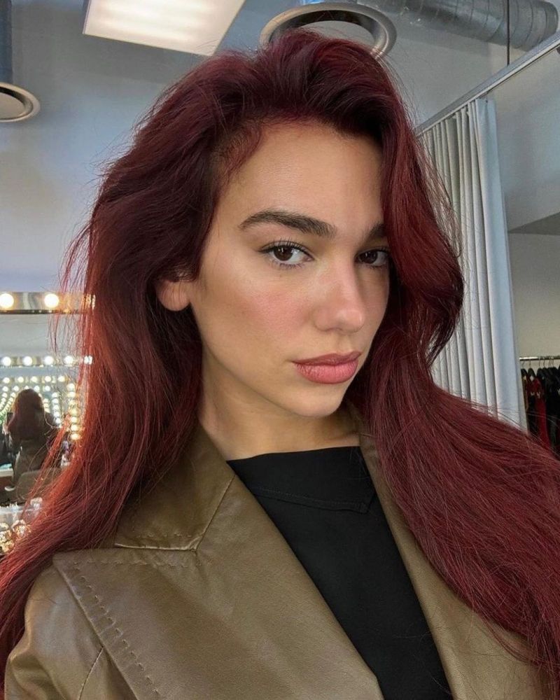 How to get Dua Lipa's fiery red hue or other shades, without damaging the hair
