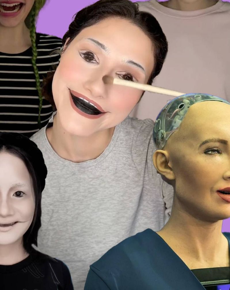 Uncanny Valley make-up: the new tiktok trend
