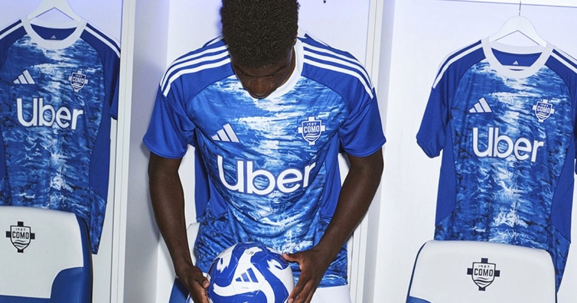 The reflection of the lake on Como's new Home jersey - A great design ...