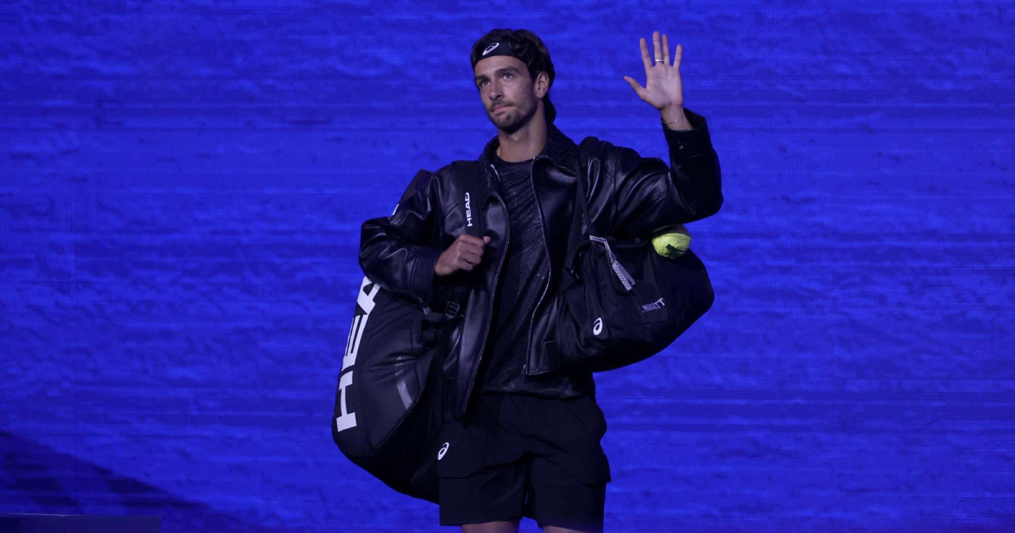 Lorenzo Musetti, the Bottega Veneta Jacket for the US Open - nss sports