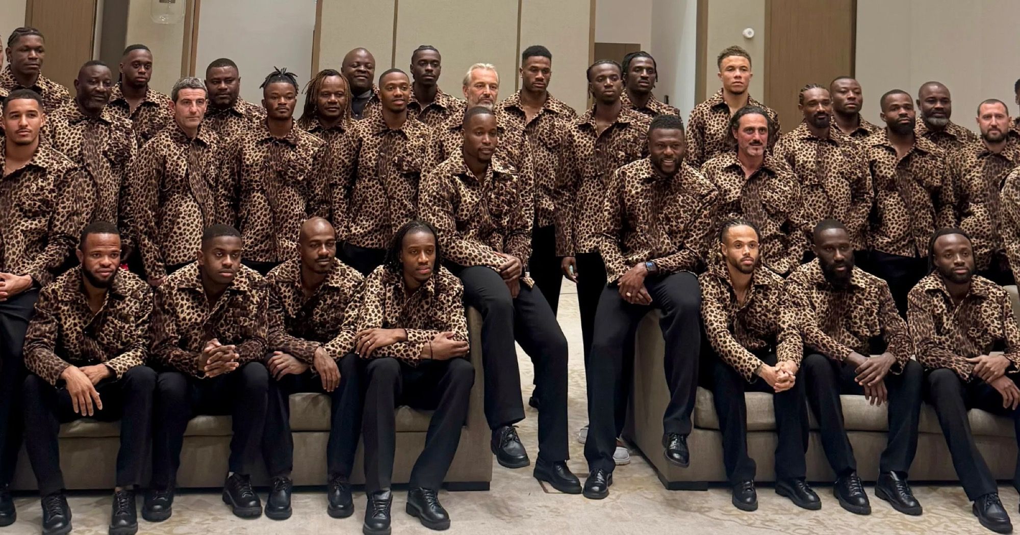 The Congo’s formalwear is the surprise of the AFCON - A creation by ...