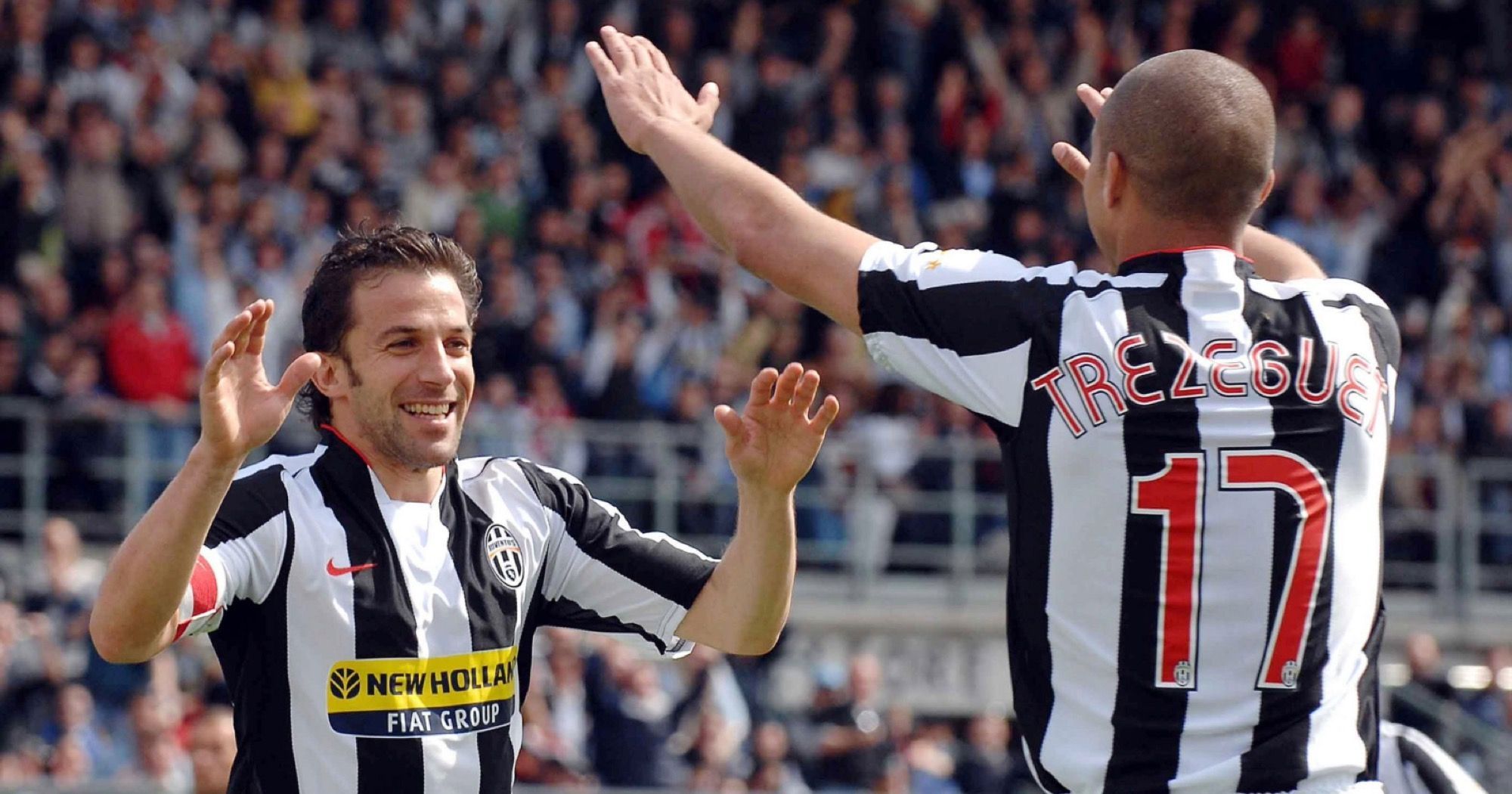 Juventus red numbers through the years - nss sports