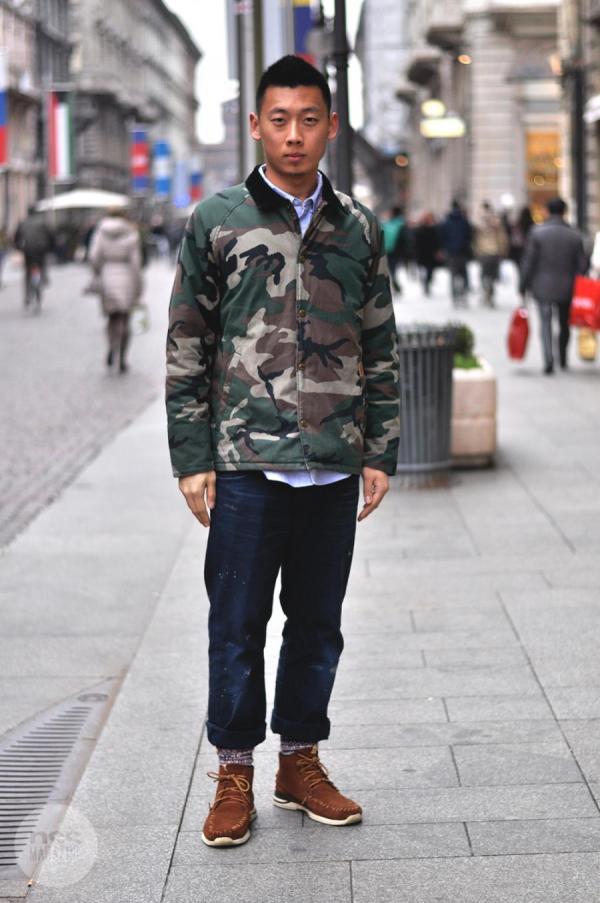 Jiang Haiyan - Streetstyle in Milan